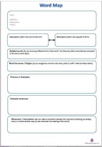 Word Maps - thereadingadvicehub