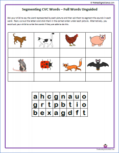 Segmenting CVC Words - thereadingadvicehub