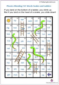 Free Phonemic Awareness/Phonics Blending Activities and Games ...