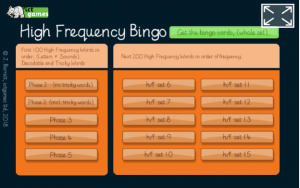 Free Online Games for High-Frequency Words/Sight Words and Tricky ...